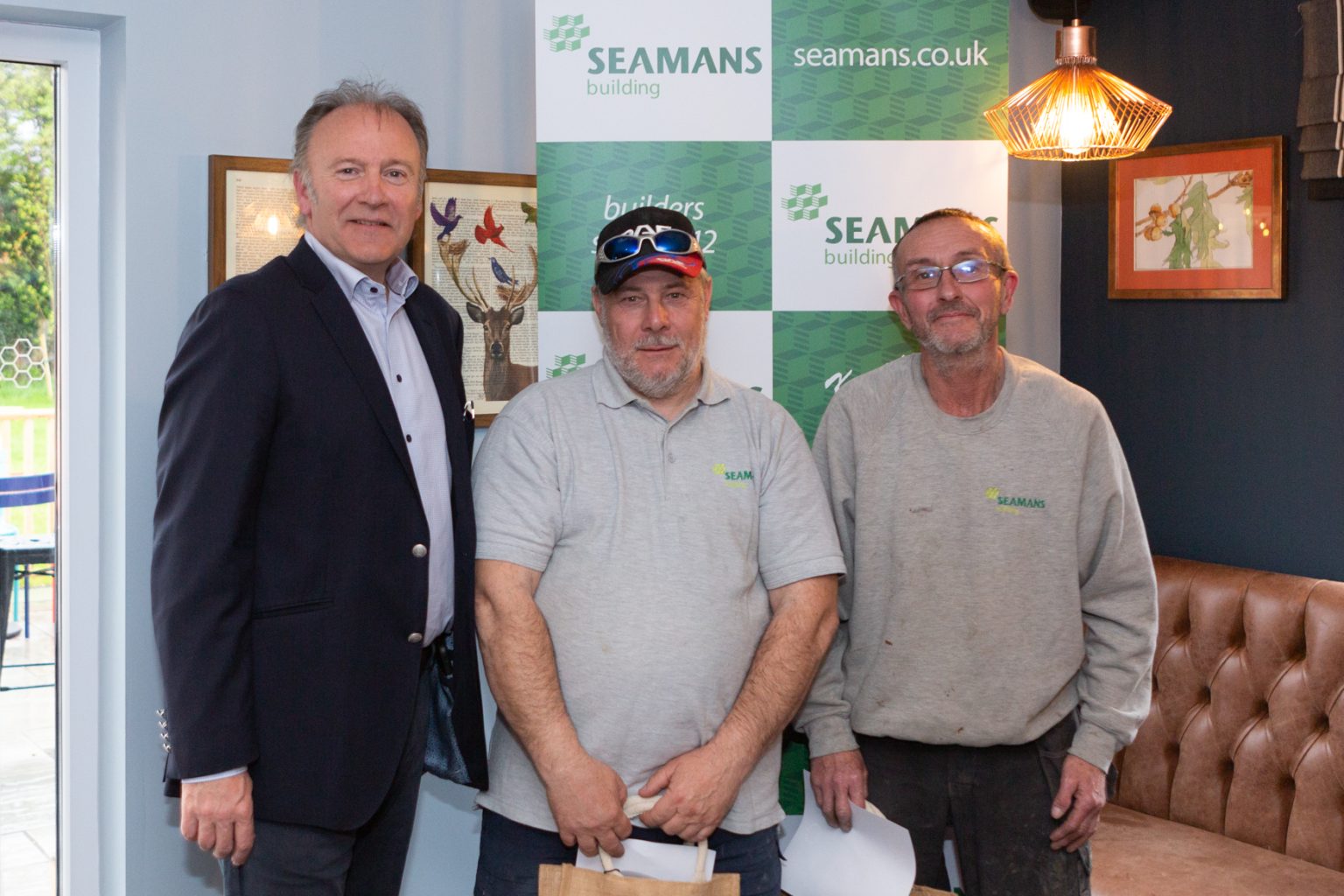 Long-serving employees celebrated at Seamans Building awards | Seamans Building
